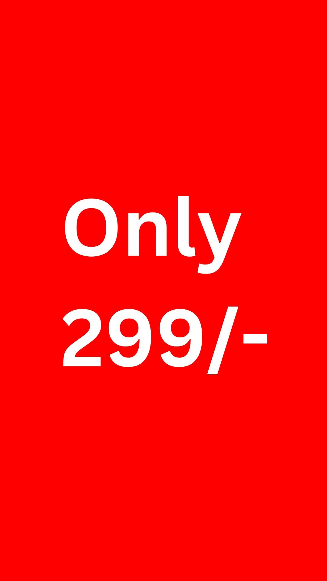 Only 299/- – Likera