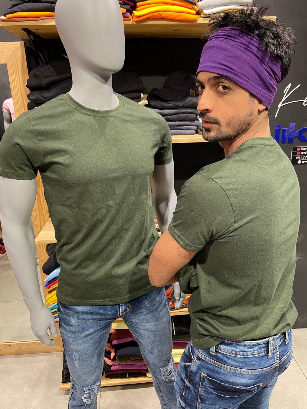 Olive Basic Tshirt – Likera